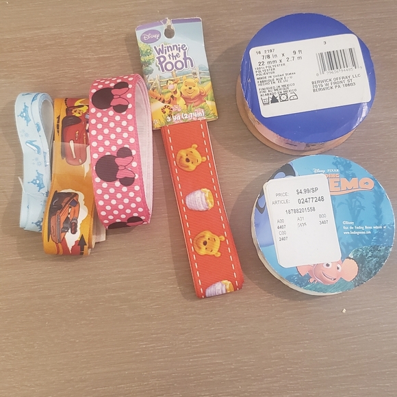 Disney | Office | Set Of 6 Disney Character Ribbon | Poshmark